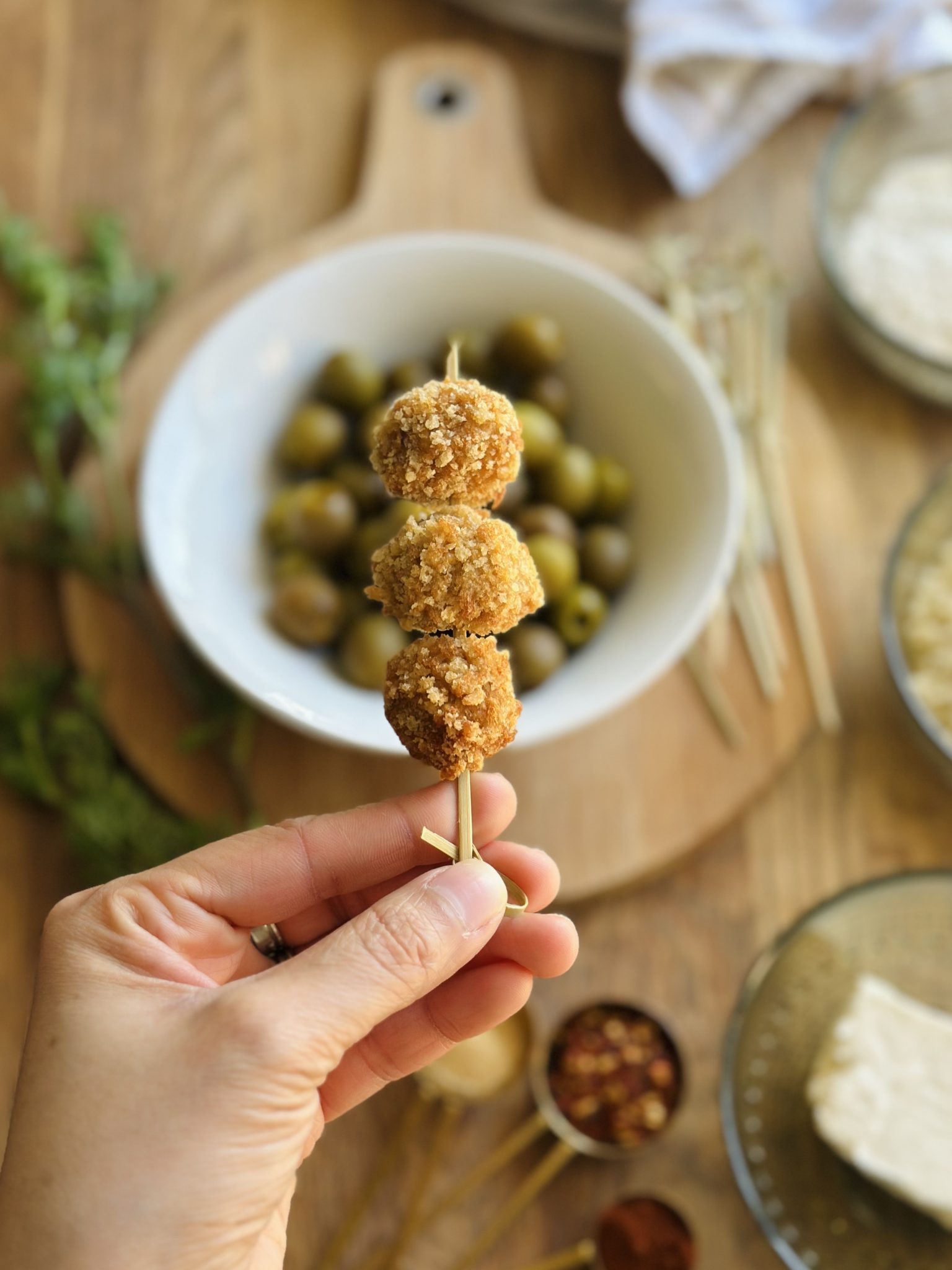 Fried Olive Jalapeno Bites
